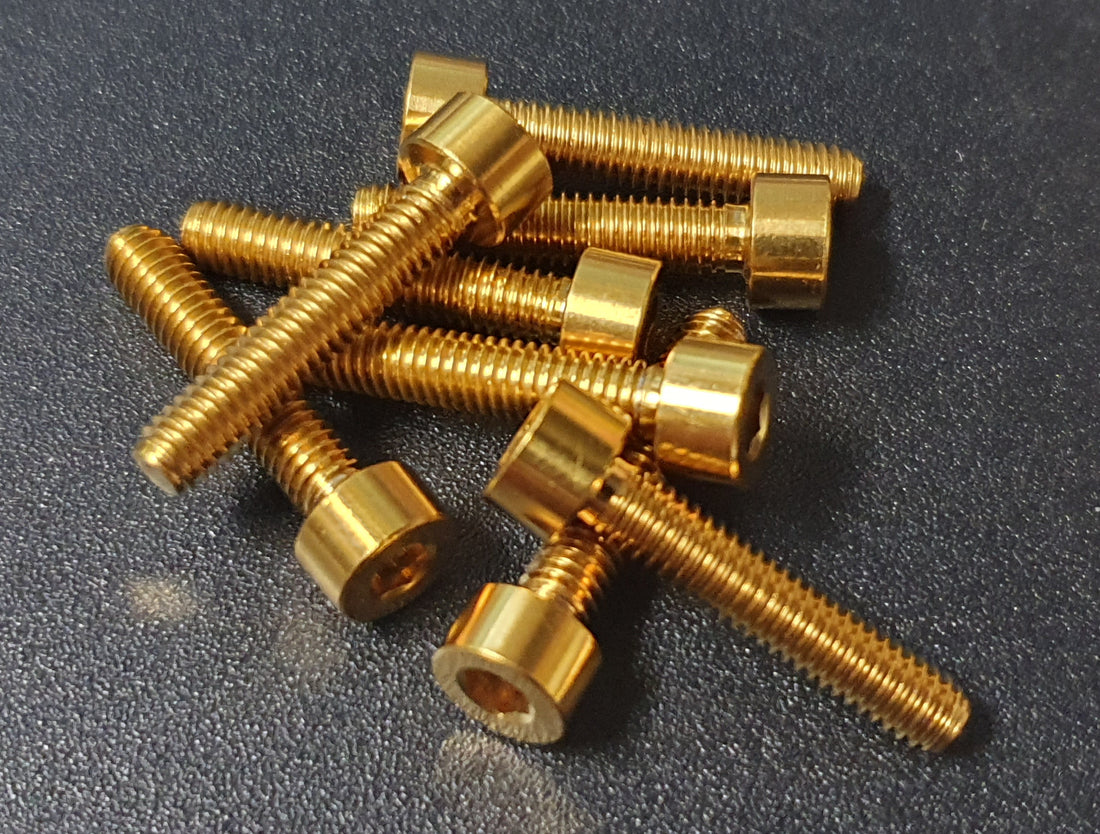 Gr5 Titanium M4 Socket Cap Head Machine Screws – Combat Robotics NZ
